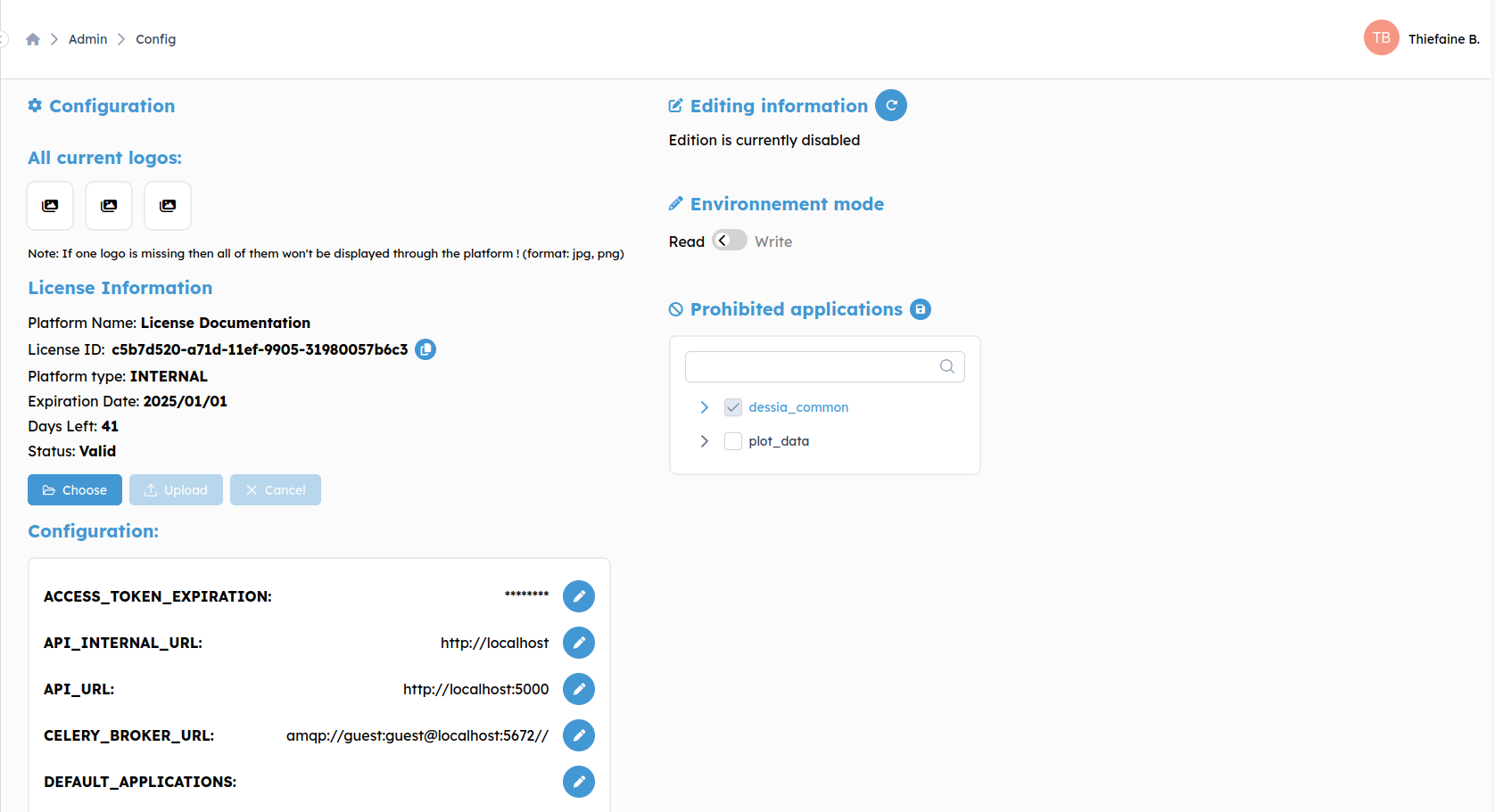 License System – Dessia Documentation